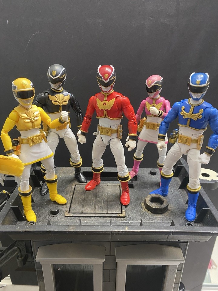 Power Rangers Megaforce Lightning Collection Custom Set (6 Figures) | eBay