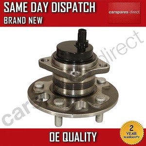 TOYOTA COROLLA / AURIS 1.3 1.4 1.6 1.8 2.0 REAR HUB WHEEL BEARING 2007 ...