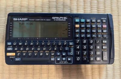 Sharp Pocket Computer PC-G850V Function Calculator Tested Working | eBay