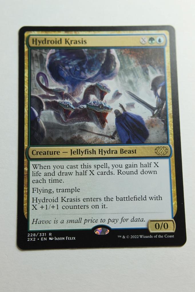 MTG Hydroid Krasis x1- -Double Masters 2022-Lightly Played | eBay