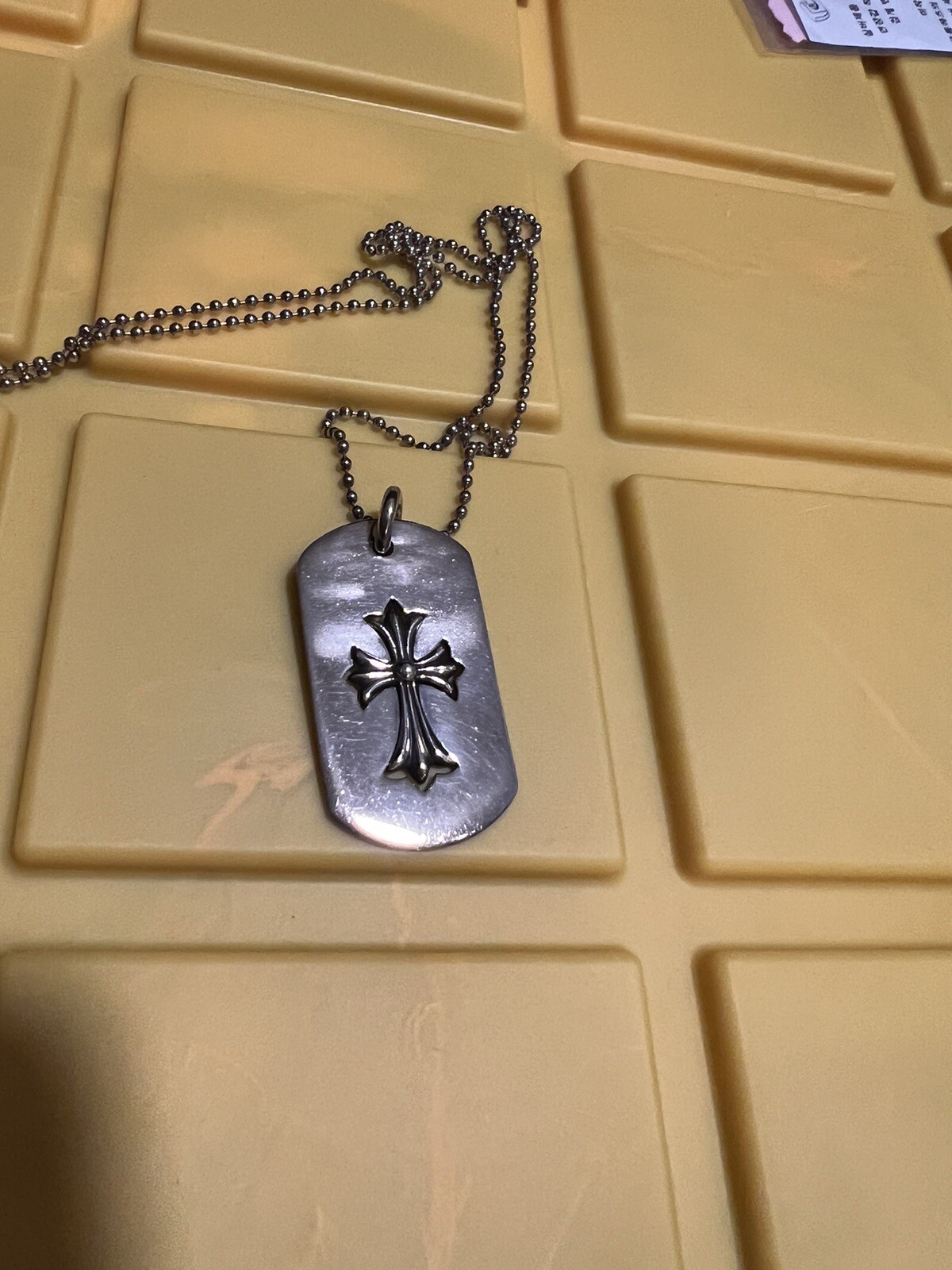 Chrome Hearts Cemetery Dog Tag - Gem