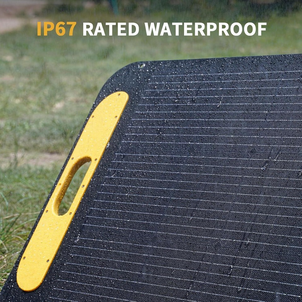VTOMAN 110W/200W/400W PORTABLE SOLAR PANEL 23% EFFICIENCY FOLDABLE ...