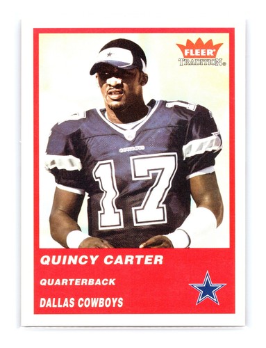 2004 Fleer Tradition Football #200 Quincy Carter Dallas Cowboys | eBay