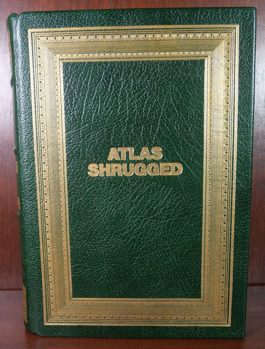 Atlas Shrugged Book Spine ATLAS SHRUGGED By Ayn Rand, Paperback