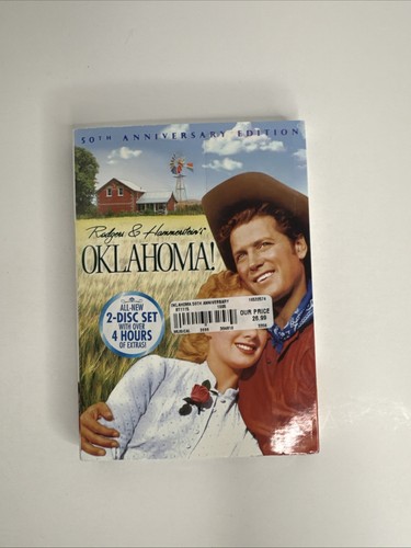 Oklahoma (DVD, 1955, 2-Disc Set, 50th Anniversary Edition) Sealed Brand ...