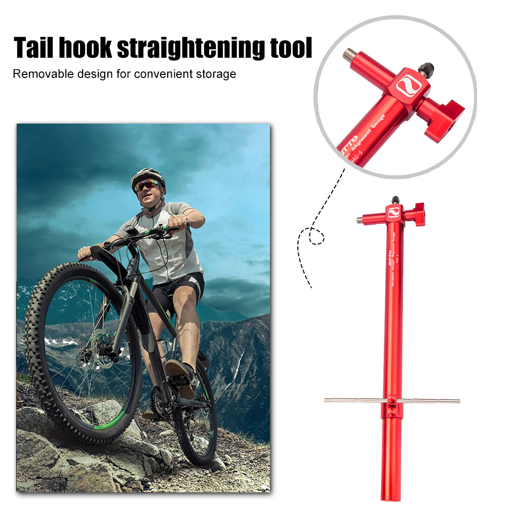 Bicycle Hanger Alignment Gauge Tool Cycling Repair Accessories (Red) | eBay