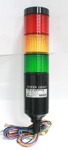 MENICS PTE-AF-3FF-RYG Ø56mm Tower light Modular LED 90-230V Red Yellow ...