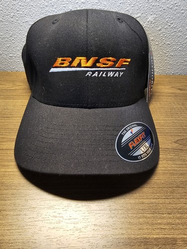 Nwt BNSF Railway Railroad Hat Cap Fitted Size L/XL (H4) | eBay
