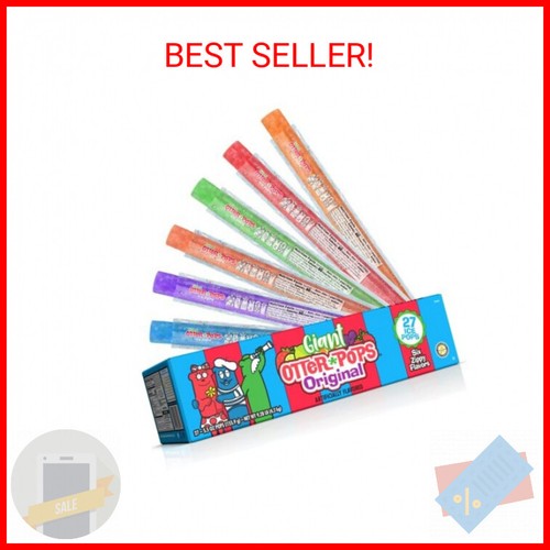Otter Pops, Giant Original 5.5oz, 27 Ice Pops, Six Zippy Flavors | eBay