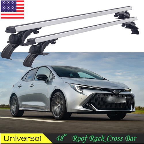 FOR 2005-2022 Toyota Corolla 48" Roof Rack Cross Bars Cargo Kayak Bike ...