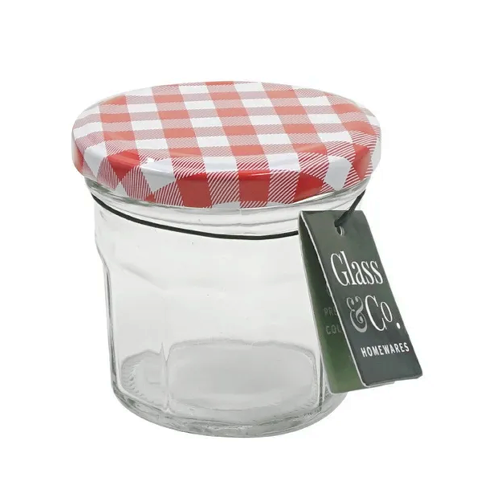 48pcs x Glass Conserve Jars 150ml Screw Lid Food Honey Lolly Jam ...