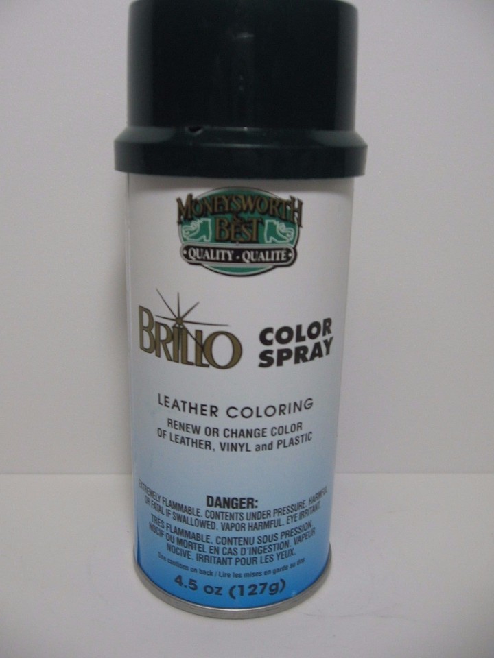 Brillo Color Spray Shoes Boots Leather Vinyl 4.5 oz. | eBay