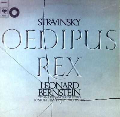 Stravinsky - Leonard Bernstein, Tatiana Troyanos - Oedipus Rex LP (VG ...