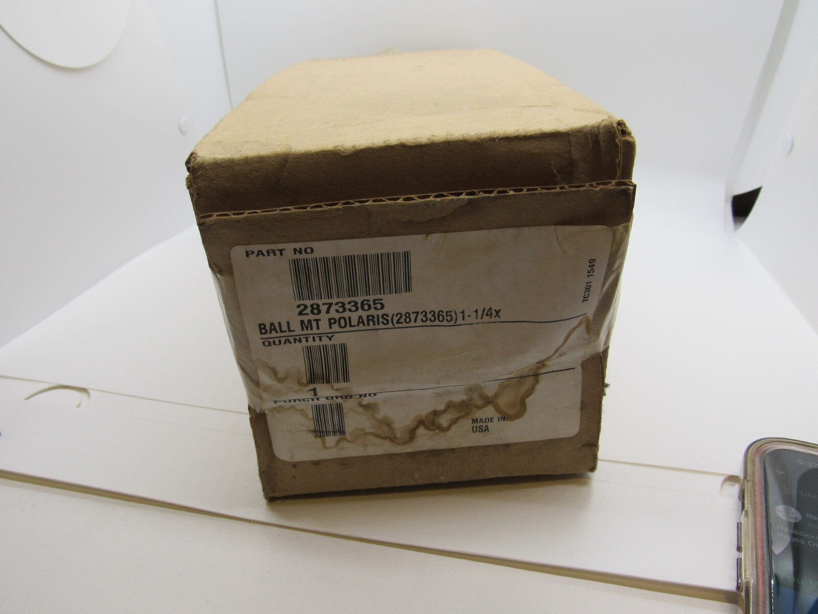 Polaris 3" Drop Receiver Hitch Draw Bar Part # 2873365 | eBay