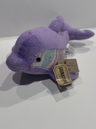 Aurora Destination Nation Purple Dolphin Porpoise Plush Stuffed Animal ...