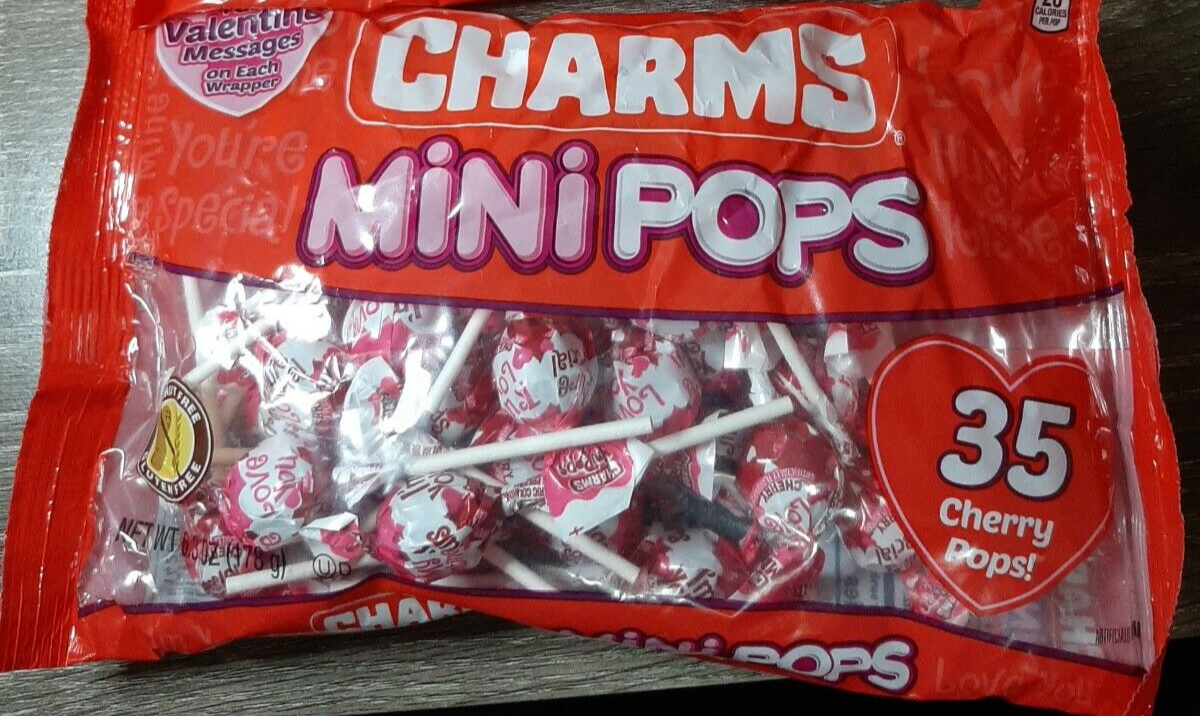 Valentine Lollipop Wrappers Valentine's Day Gnomes Miniature Hershey's