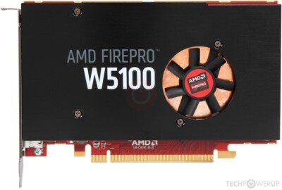 AMD FirePro W5100 4GB GDDR5 PCIe Graphics Video Card 4x DisplayPort ...