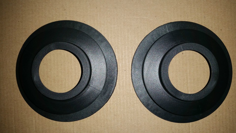 2X 37MM RUBBER HEADLIGHT HOUSING SEAL DUST CAP COVER LED BULB GROMMET ...