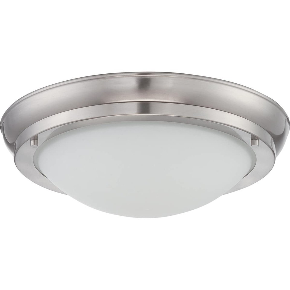 Nuvo Lighting Poke 62-514 Single Light LED Flush Mount Bowl Ceiling ...