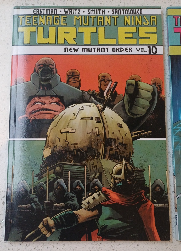 Teenage Mutant Ninja Turtles Vols 10 & 11 TPBs New Mutant Order - Kevin ...