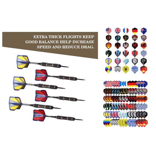 Quality Dart Flights - 30 Sets of Unique Designs for All Darts | eBay