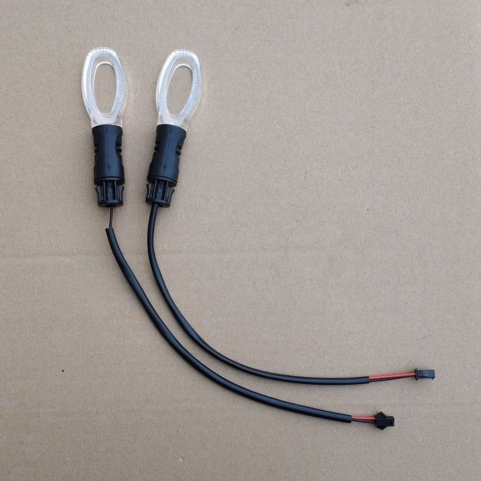 Electric Vehicle LED Turn Signal Hollowed out Design Works with 48V 60V ...