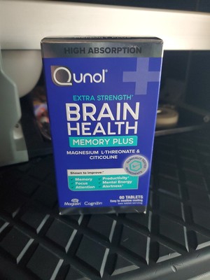 Qunol Extra Strength Brain Health Memory Plus 60ct Exp:2027 | eBay