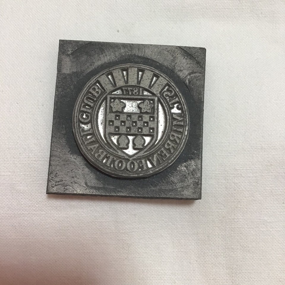 ST.MIRREN FC - aluminium {rev.form} printing stamp (Burdon & Co ...