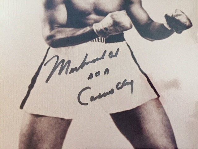 Boxing! Muhammad Ali A.K.A. Cassius Clay Signed 8x10 Photo! Nice! | eBay