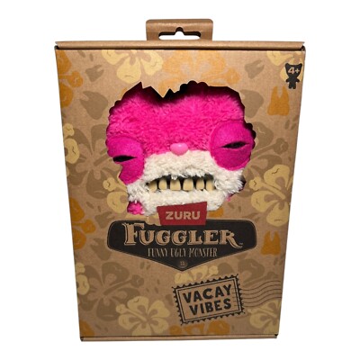 Zuru Fuggler Vacay Vibes Sketchy Squirrel Plush Pink New | eBay