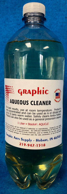 AQUEOUS COATING CLEANER / ANILOX ROLLERS / GENERAL PRESSROOM CLEANER 1 ...