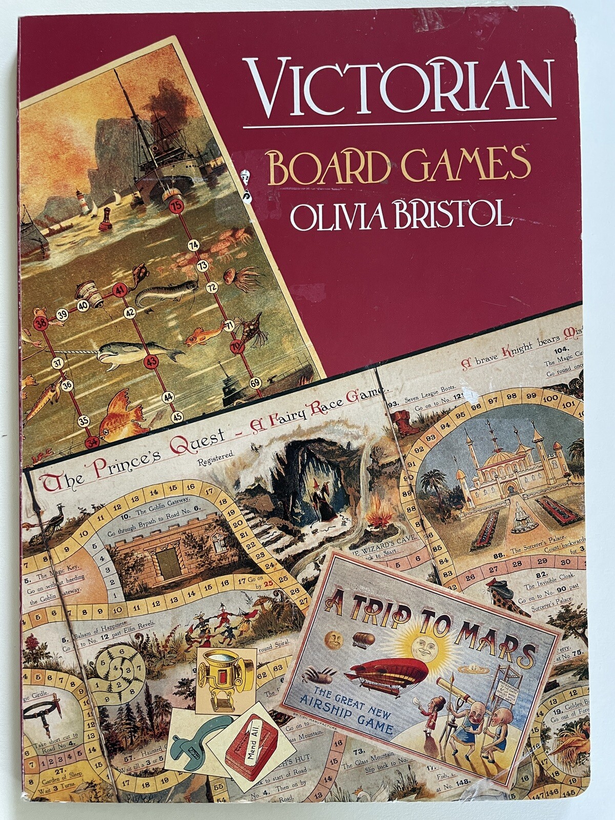 Victorian Board Games by Olivia Bristol (1995, Hardcover) for sale ...