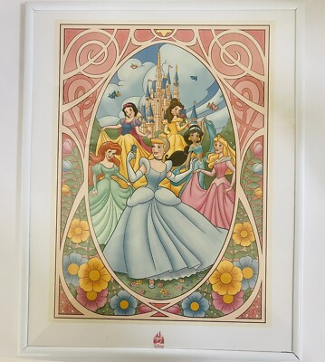 Disney Princess Portrait Wall Hanging | eBay