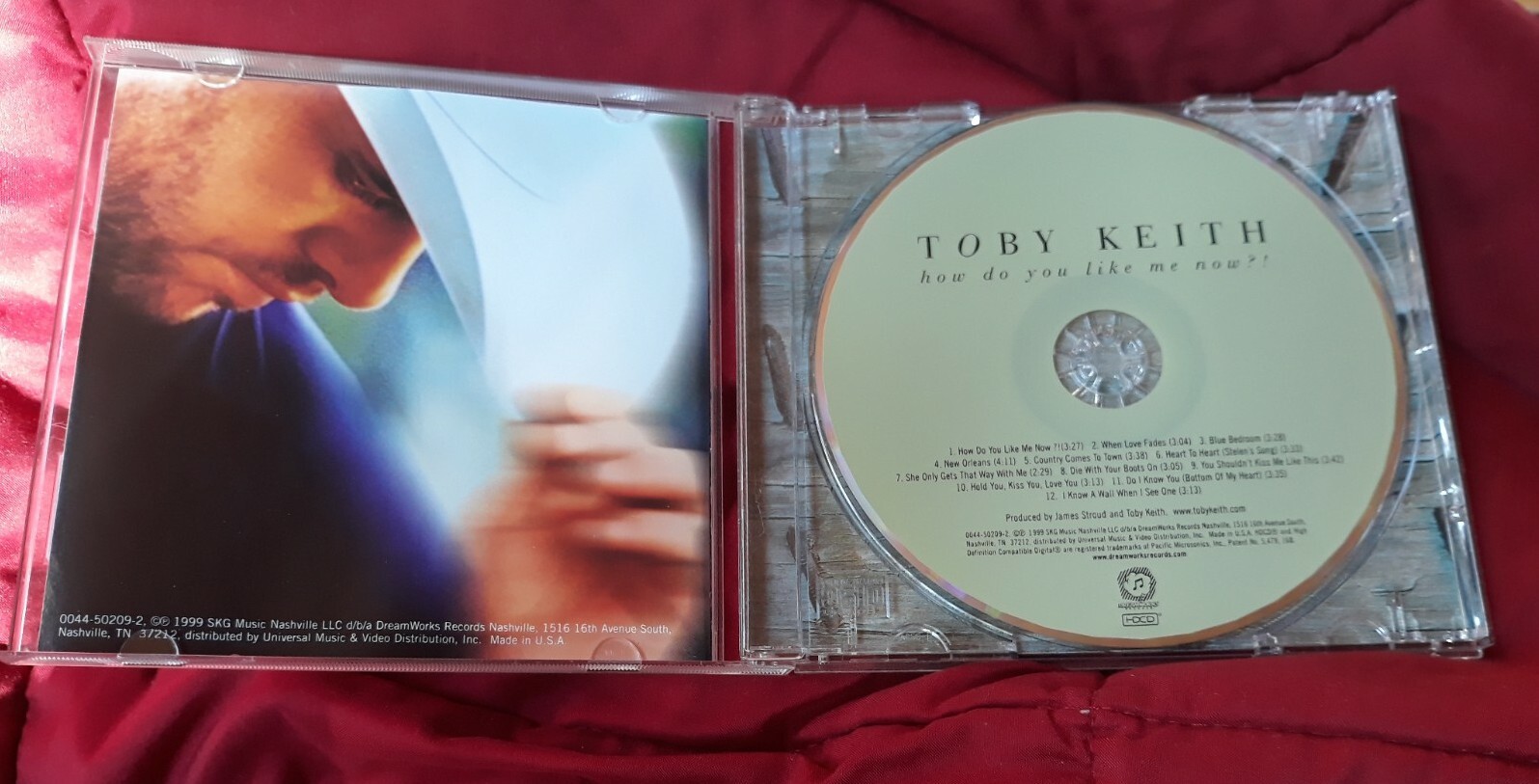 How Do You Like Me Now by Toby Keith (CD, 1999) 600445020924 | eBay