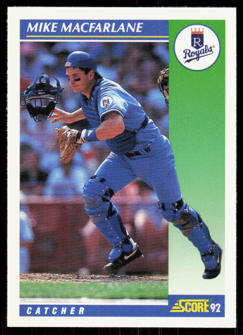 1992 Score 27 Mike Macfarlane Kansas City Royals | eBay