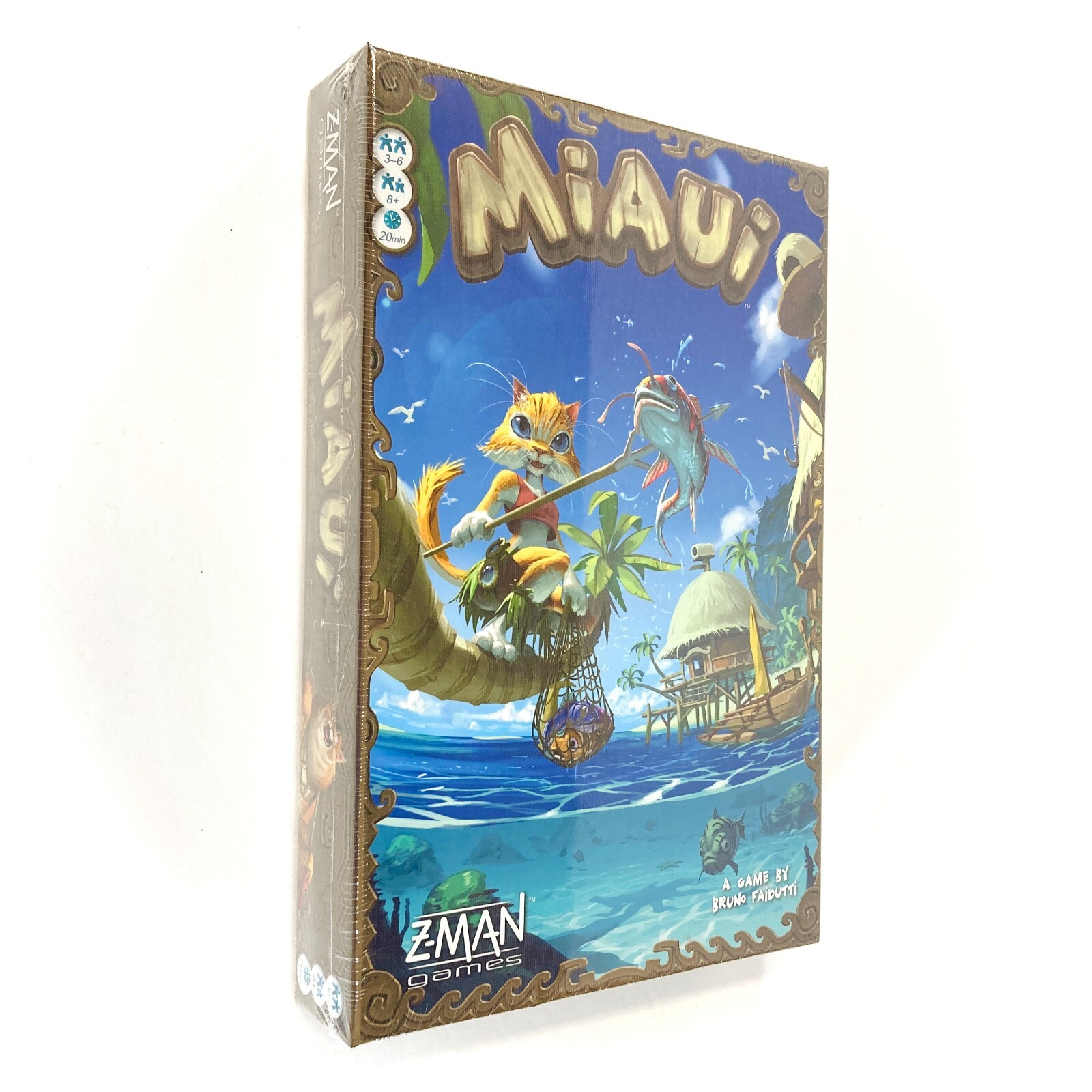New MIAUI BOARD GAME Bruno Faidutti Cat Funny Strategy Family Card ENGLISH z-man | eBay