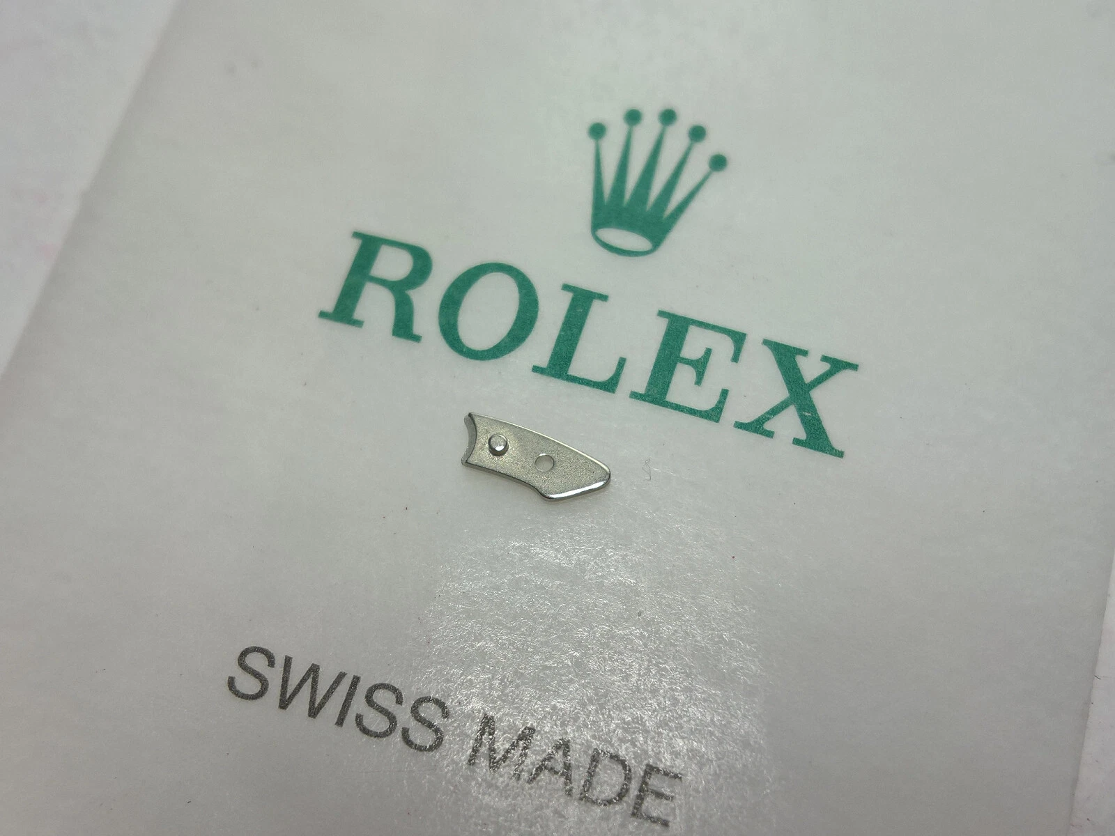 RARE ROLEX 4130 451 BRIDE FOR STUD STAND PYTHON HOL BRIDLE 100% GENUINE