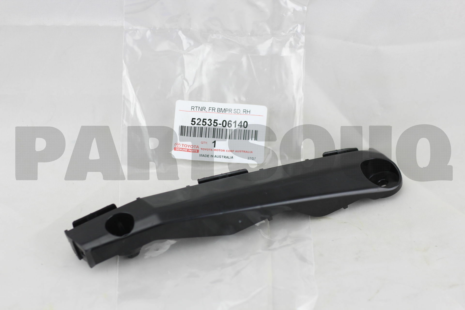 5253506140 Genuine Toyota RETAINER, FRONT BUMPER SIDE, RH 52535-06140 ...