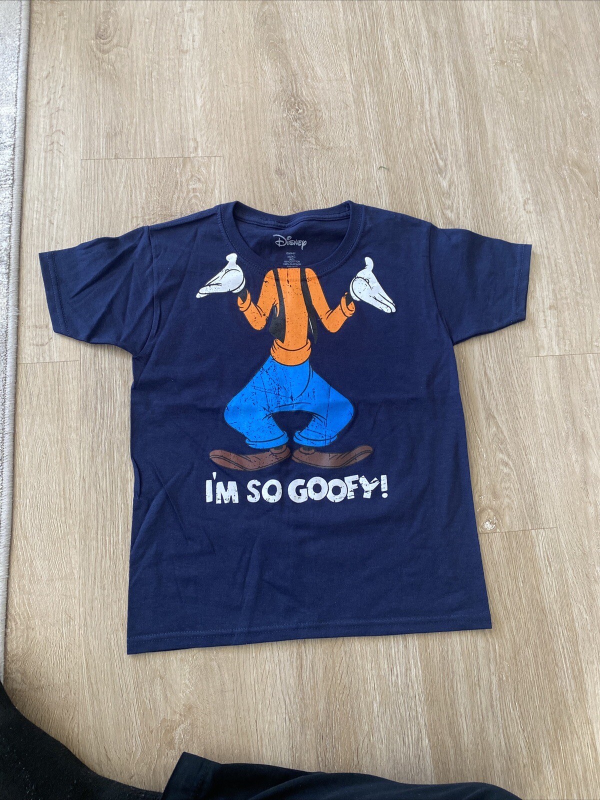 Disney I'm So Goofy Headless Goofy Body Graphics Size large T Shirt 10 ...