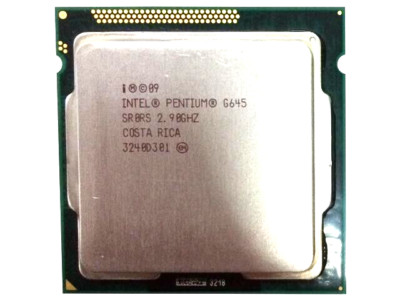 Intel Pentium G645 SR0RS Processor 3M Cache 2.90GHz LGA 1155 TDP 65W ...