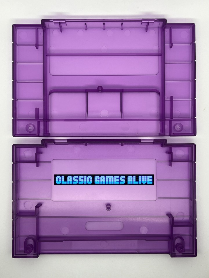 SNES Plastic Case Cart Shell Replacement Highest Quality - Super ...