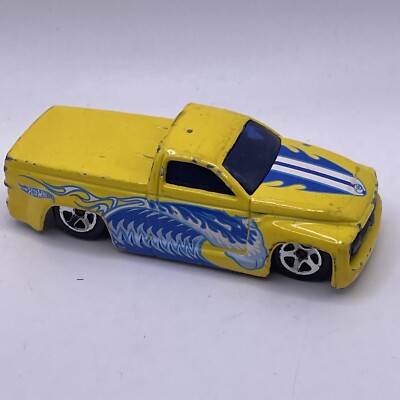 Hot Wheels Switchback Die Cast Yellow Truck with Waves 2002 | eBay