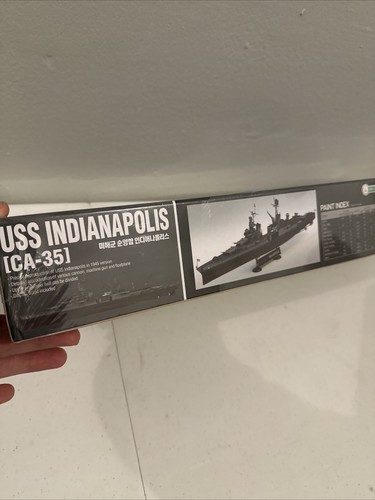 Academy 1/350 USS Indianapolis CA-35 Portland Class Heavy Cruiser Model ...