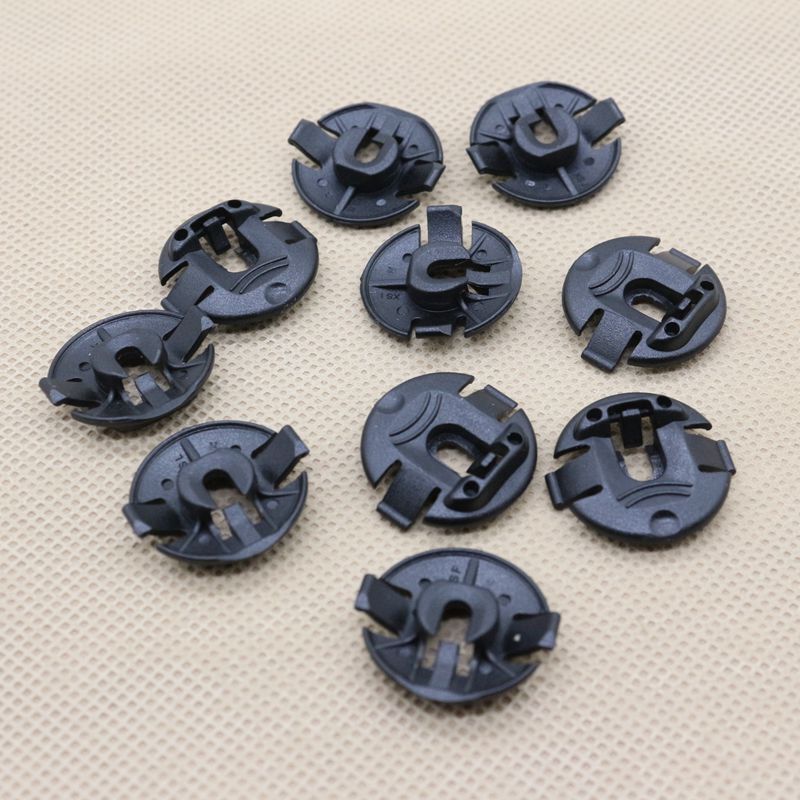 10 Black Fender Liner Clips Fastener Retainer 4F0825429A For VW Audi A1 ...