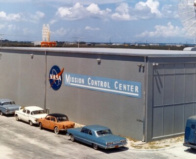 GEMINI MISSION CONTROL CENTER AT KSC 8X10 GLOSSY PHOTO IMAGE #1 | eBay
