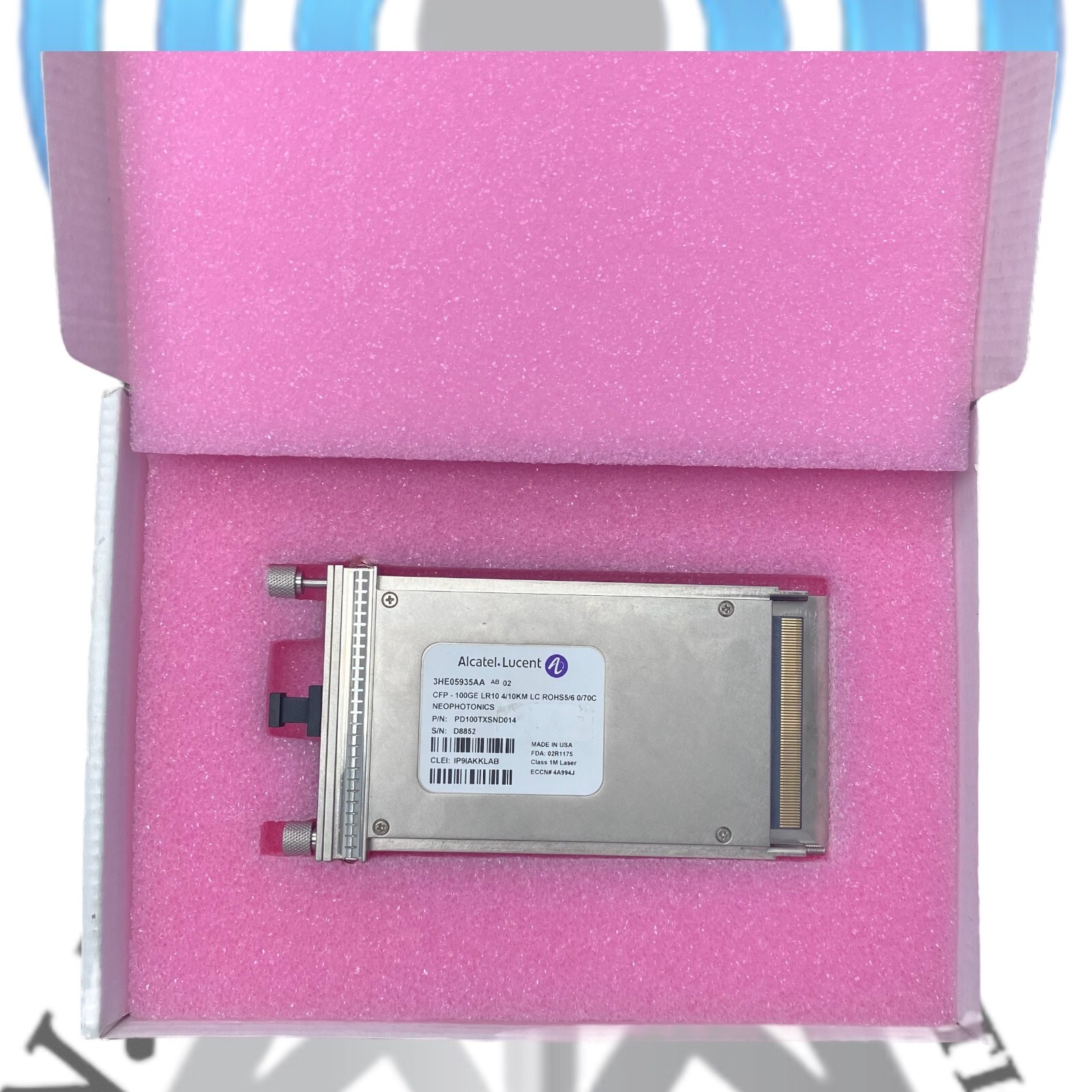 Alcatel-Lucent, 3HE05935AA, IP9IAKKLAB, CFP-100GE LR10K/10KM, *AF12423 ...