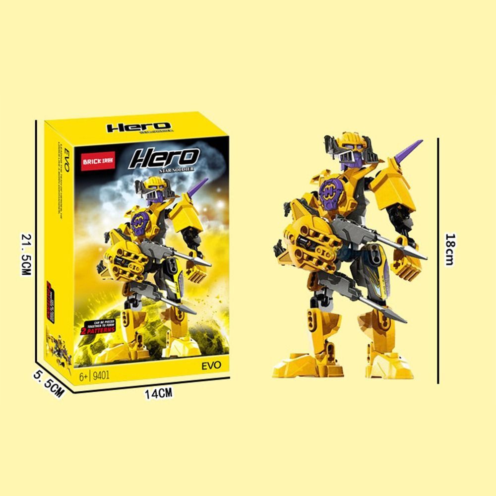 Robot Dummy Action Figures Combined Robot Biochemical Warrior and Robot ...