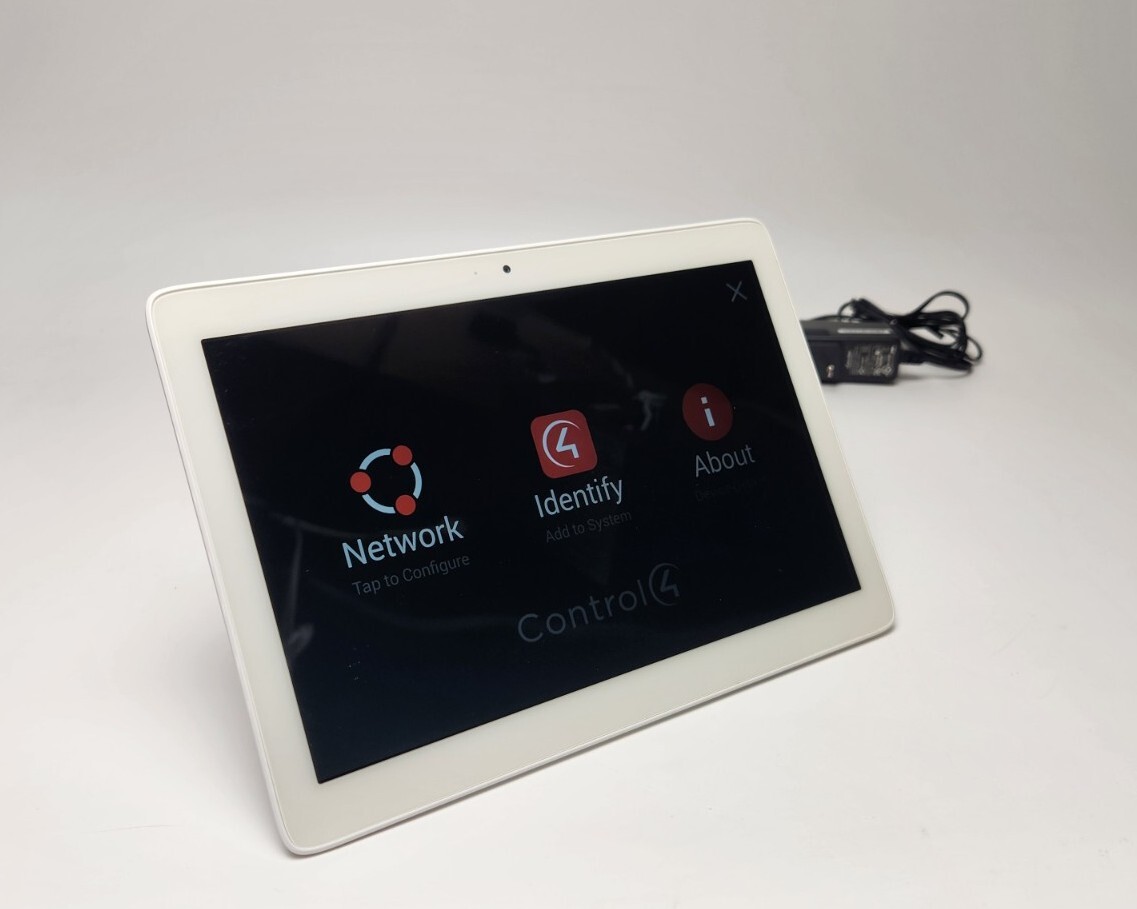Control 4 Control4 T3 10" Tabletop Touch Screen White C4-tt10-wh for ...