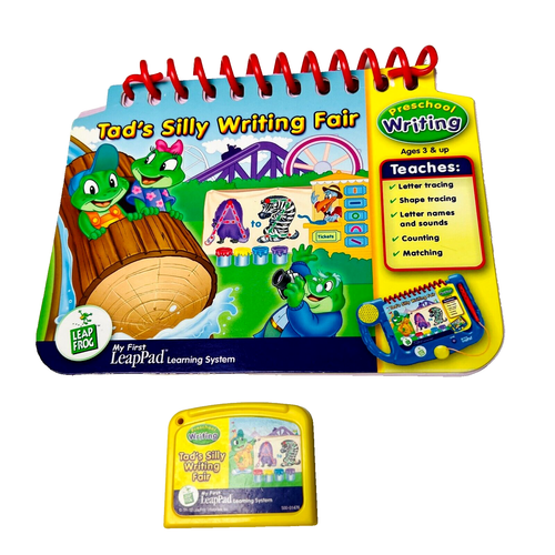 My First LeapPad Tad's Silly Writing Fair Interactive Book and ...