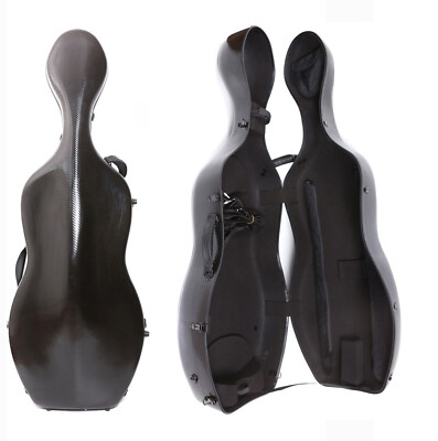 Advance Cello Case 4/4 full szie Carbon Fiber hard shell with Wheels ...